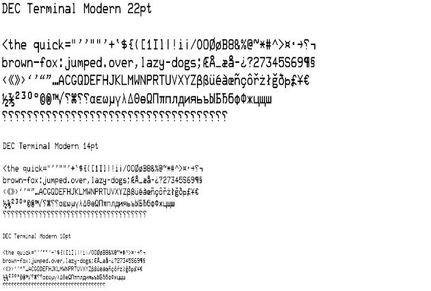 Finding the Best Programming Font / Webagility